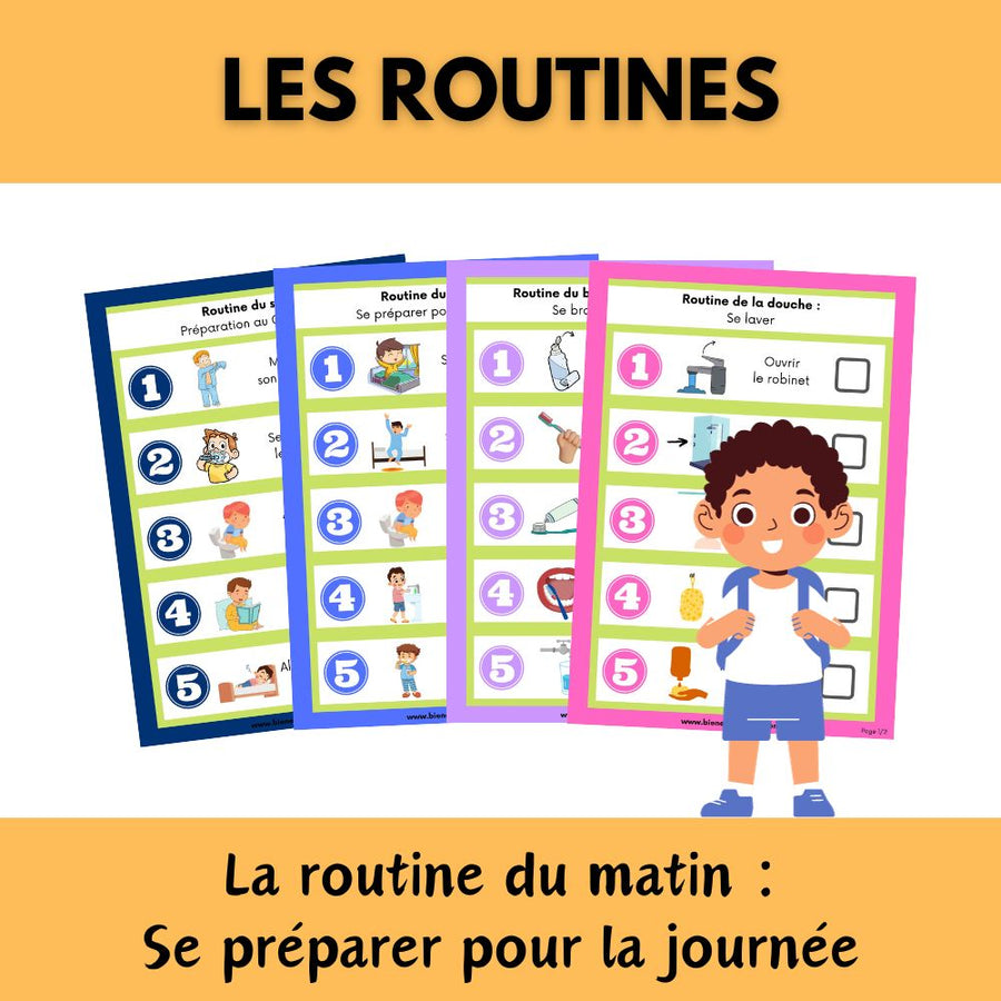 La routine du matin | Bien être autiste