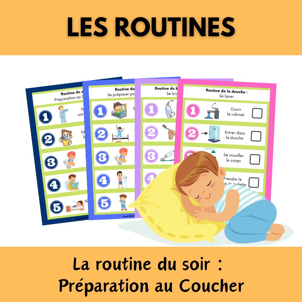 La routine du soir | Bien être autiste